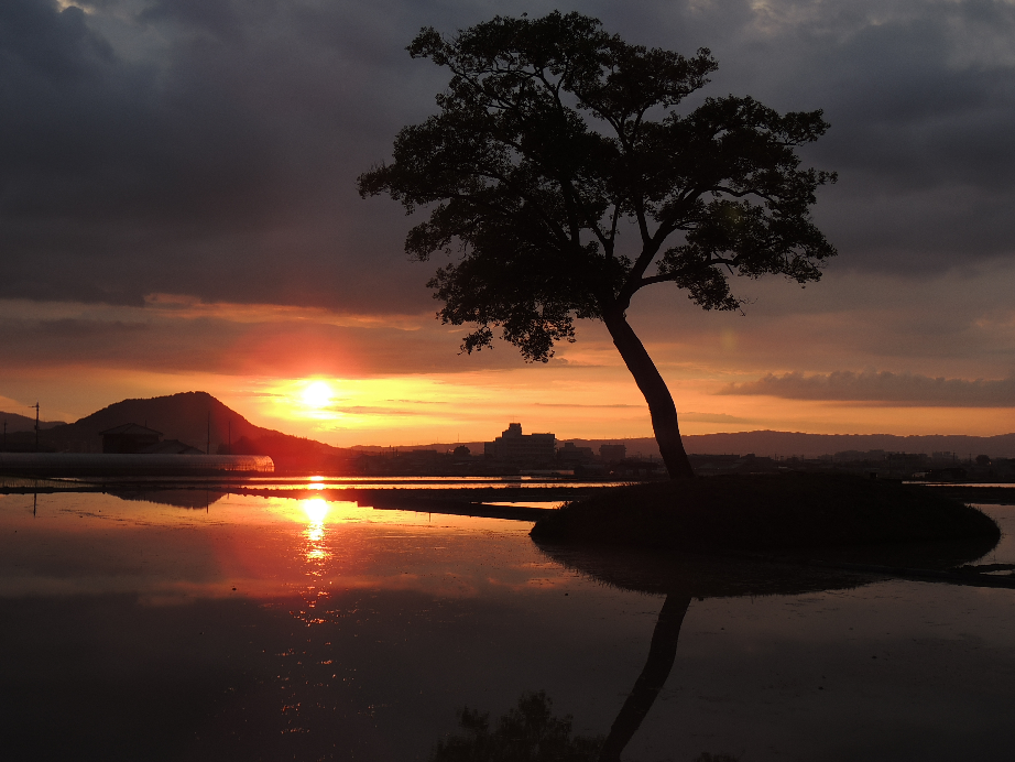 Sunset spot in Asuka #1 - Yamato-Asuka New Tourism